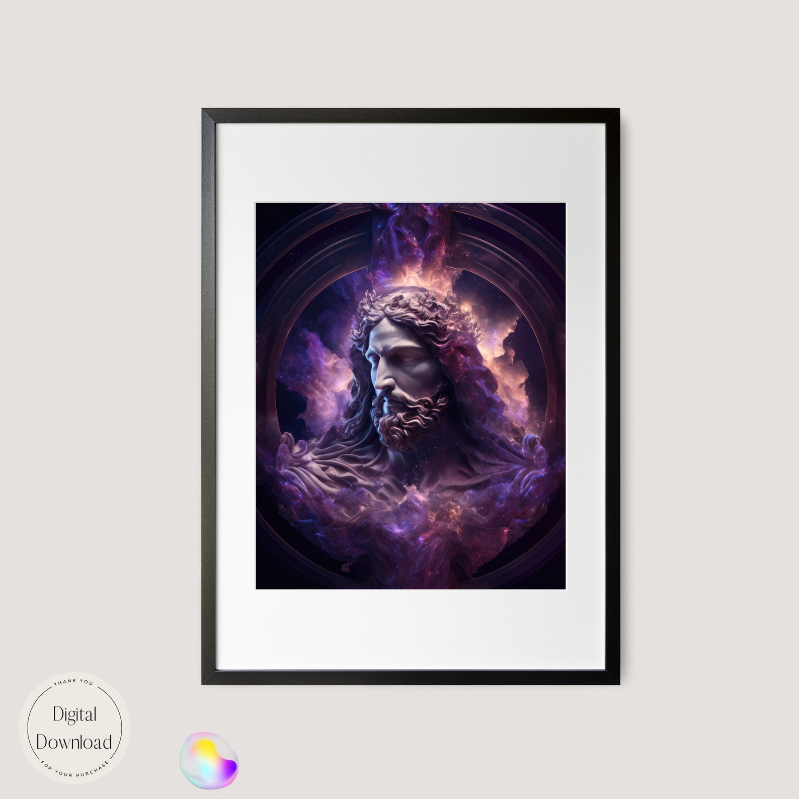 Jesus Christ Religious Printable Art 288 | Instant Download | Light of ...