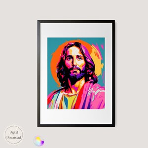 Jesus Christ Religious Printable Art 67 | Instant Download | Eternal ...
