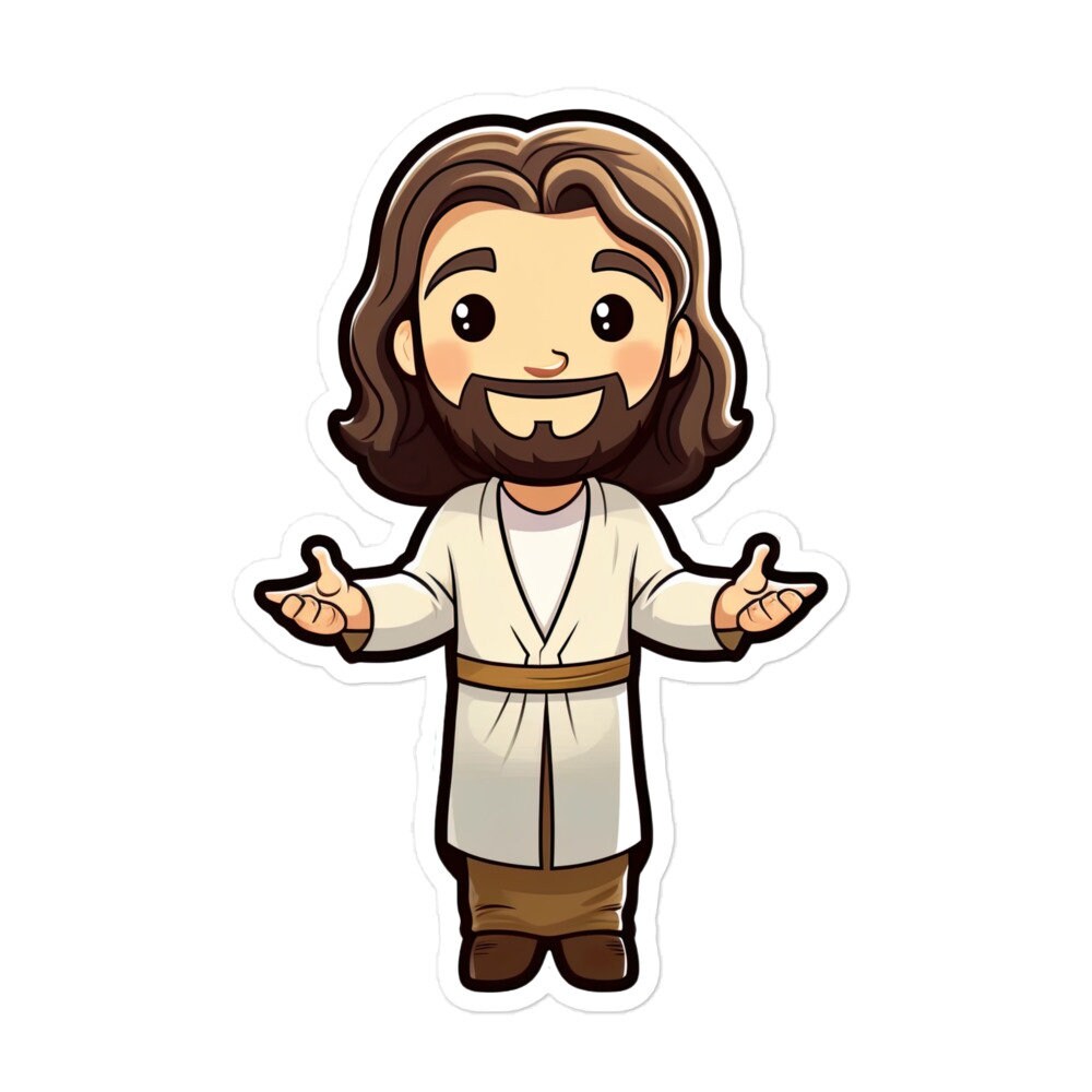 Messianic Promise of Jesus Christ Sticker for Hopeful Hearts Cute Jesus ...