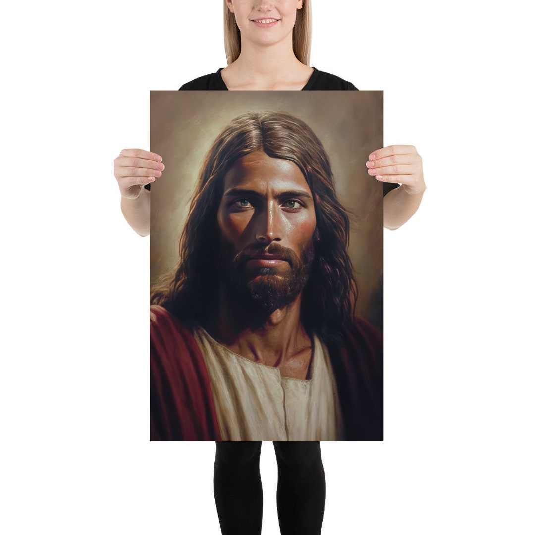 Jesus Christ Portrait, Art to Show Your Faith, Beautiful Addition to ...