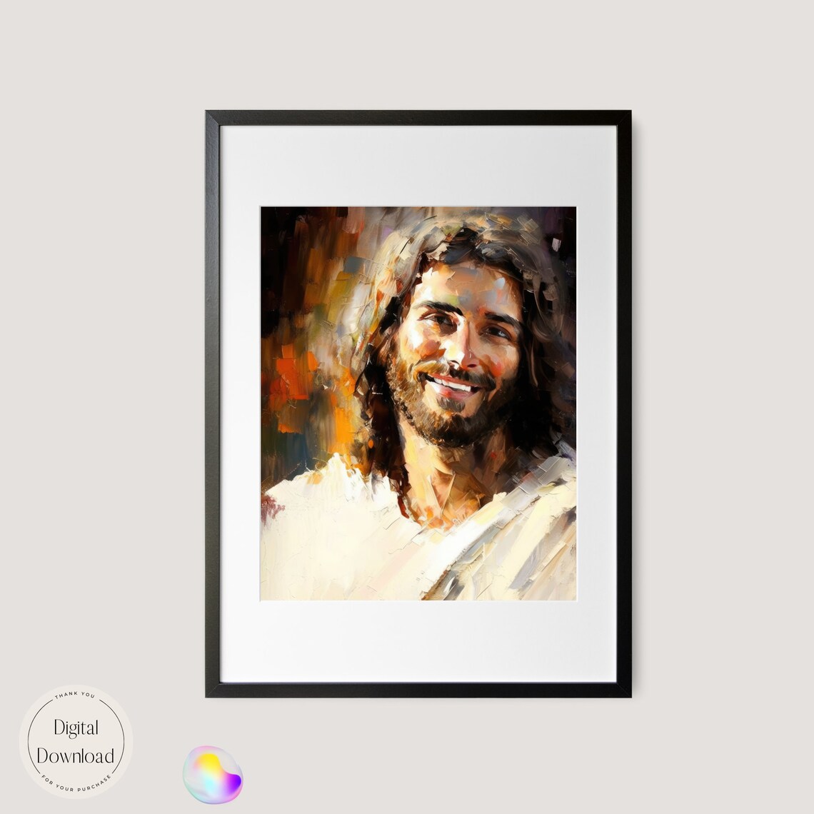 Jesus Christ Religious Printable Art 52 Instant Download Eternal ...