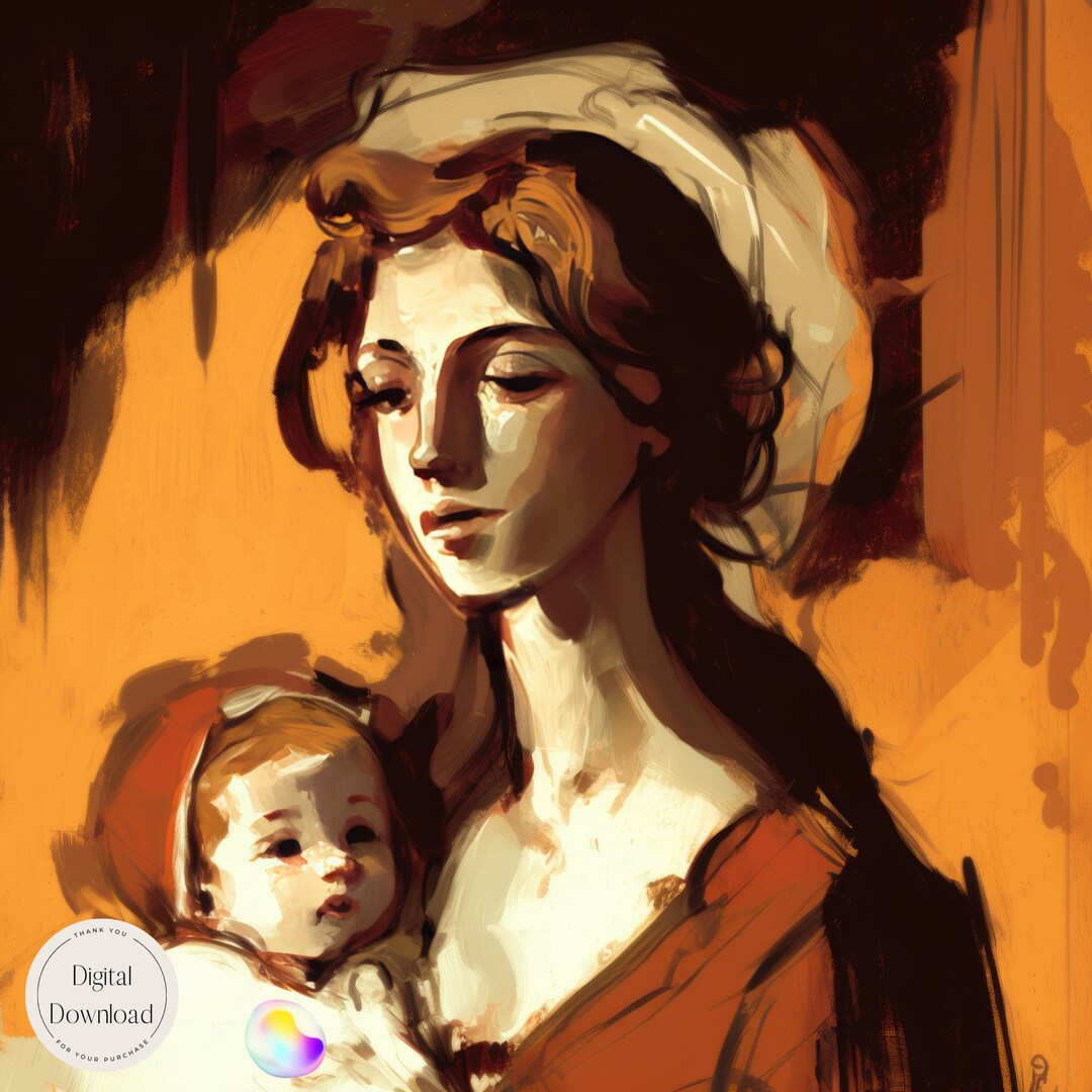 Marian Symbolism Printable Ar | Mother Mary Religious Printable Art 114 ...