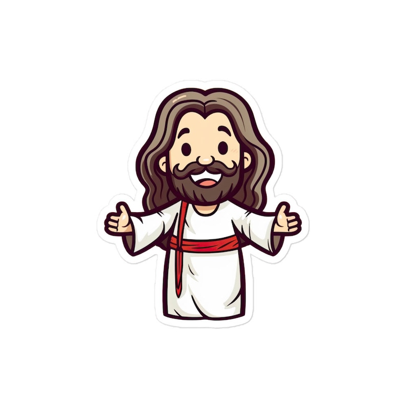 Messianic Promise of Jesus Christ Sticker for Hopeful Hearts Cute Jesus ...