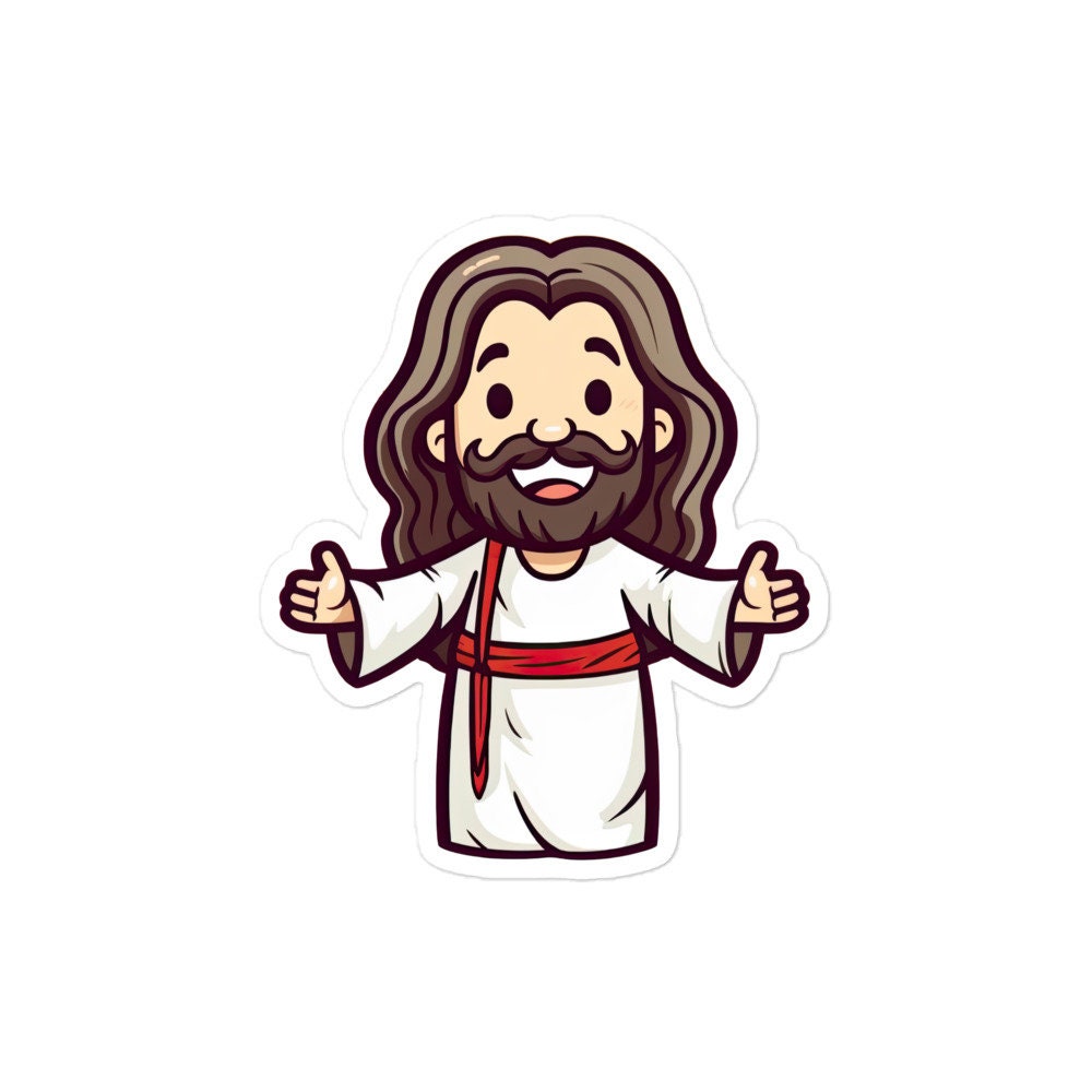Messianic Promise of Jesus Christ Sticker for Hopeful Hearts Cute Jesus ...