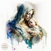 Mother Mary and Baby Jesus Printable Art 50 | Instant Download | Thank ...