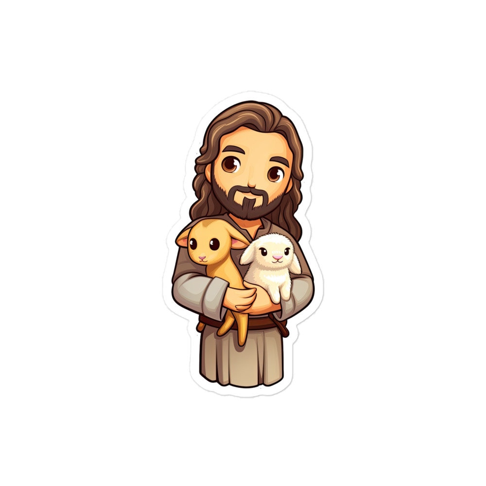 Divine Presence of Jesus Christ Vinyl Sticker for Faithful Displays ...