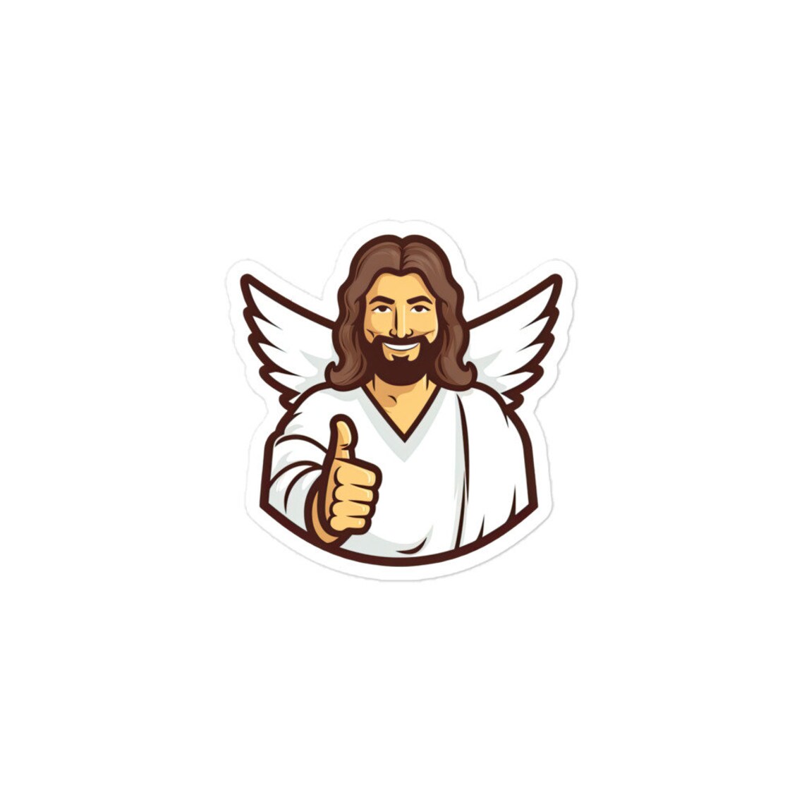Glorious Salvation Through Jesus Christ Sticker for Redemption Cute ...