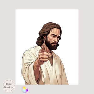 Jesus Christ Religious Printable Art 98 | Instant Download | Gospel ...