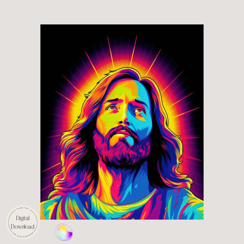 Jesus Christ Religious Printable Art 161 Instant Download - Etsy