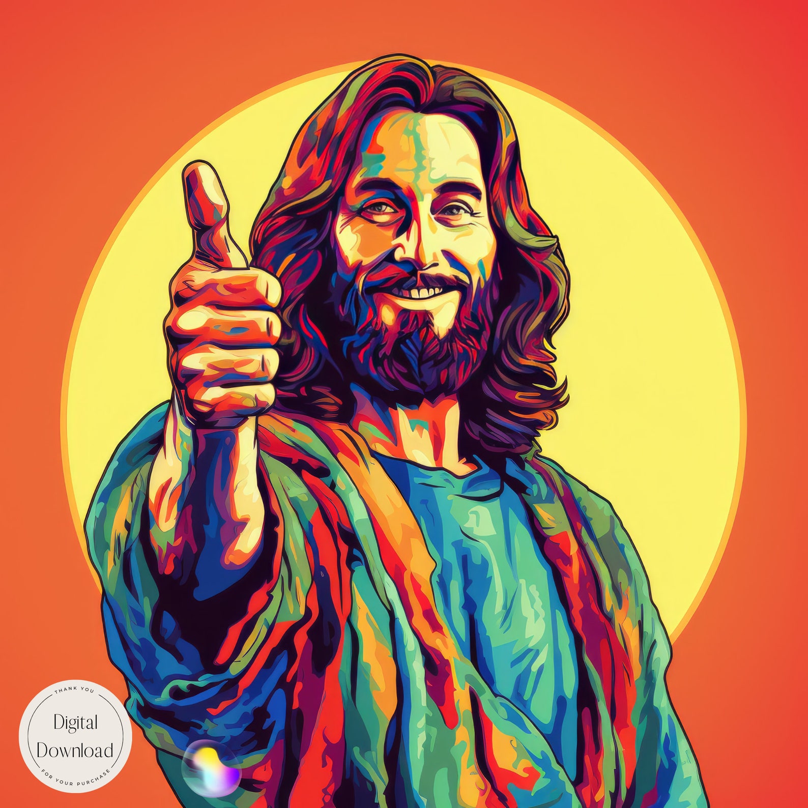 Jesus Christ Religious Printable Art 131 | Instant Download | Divine ...
