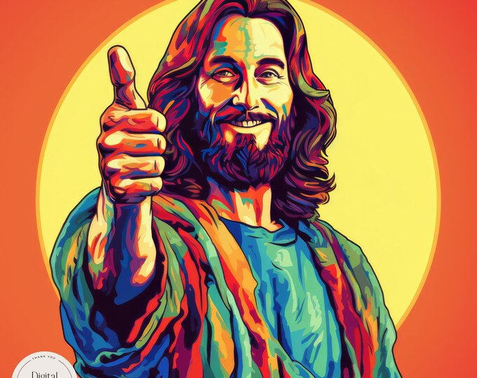 Jesus Christ Religious Printable Art 131 | Instant Download | Divine ...