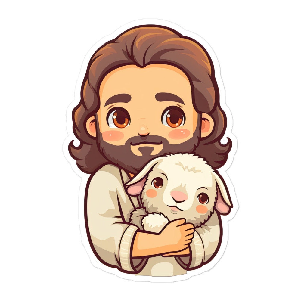 Divine Presence of Jesus Christ Vinyl Sticker for Faithful Displays ...