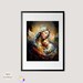 Marian Symbolism Inspirational Art | Mother Mary Religious Printable ...