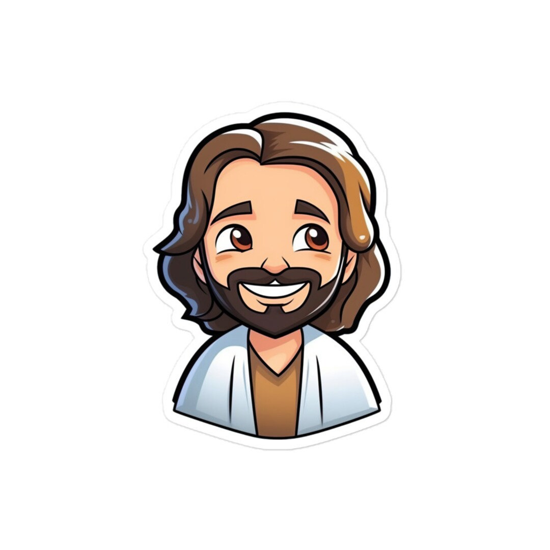 Resurrected Jesus Christ Sticker for Easter Celebrations | Cute Jesus ...