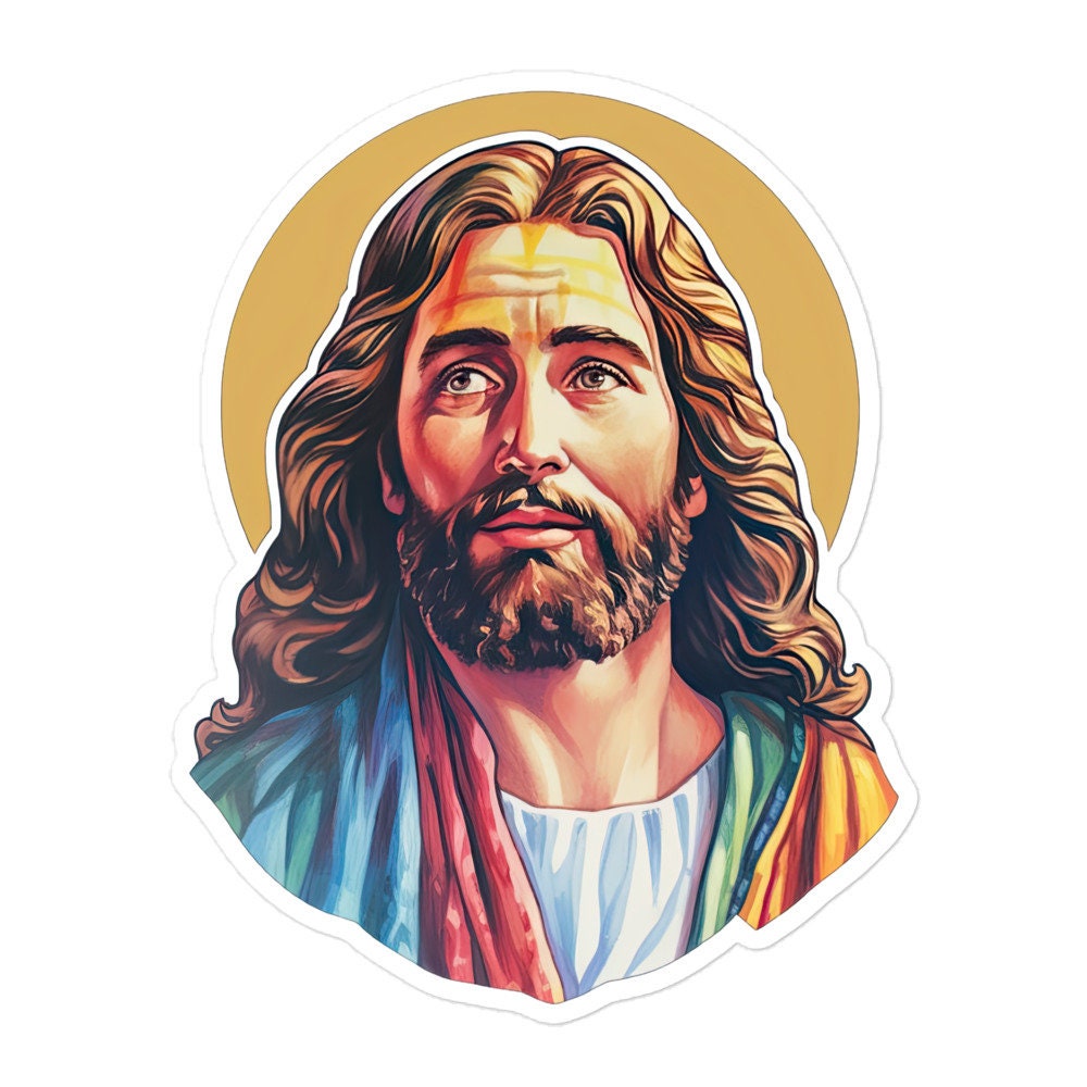 Messiah Jesus Christ Sticker for Prayer Journals Cute Jesus Sticker ...