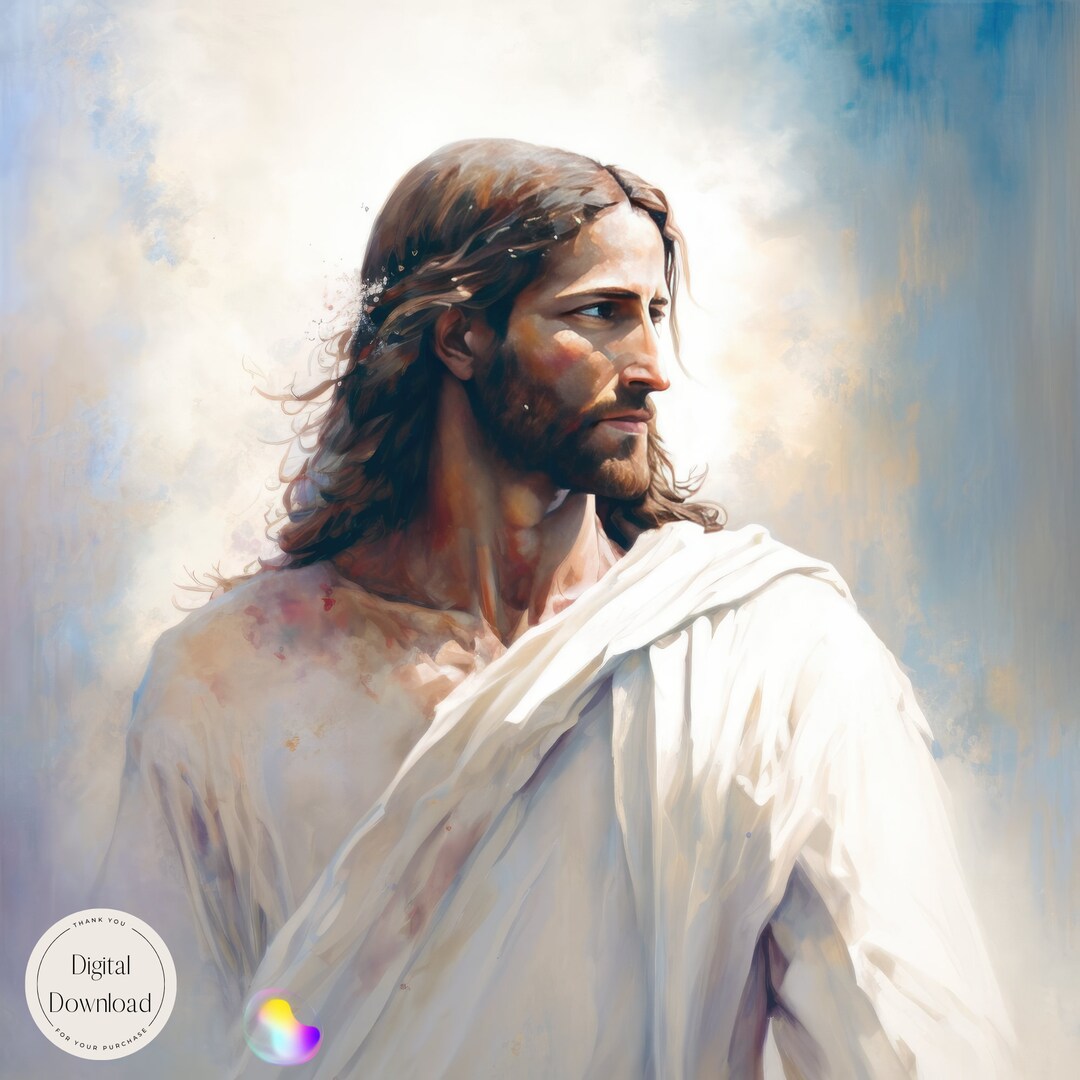 Jesus Christ Religious Printable Art 181 | Instant Download | Sacred ...