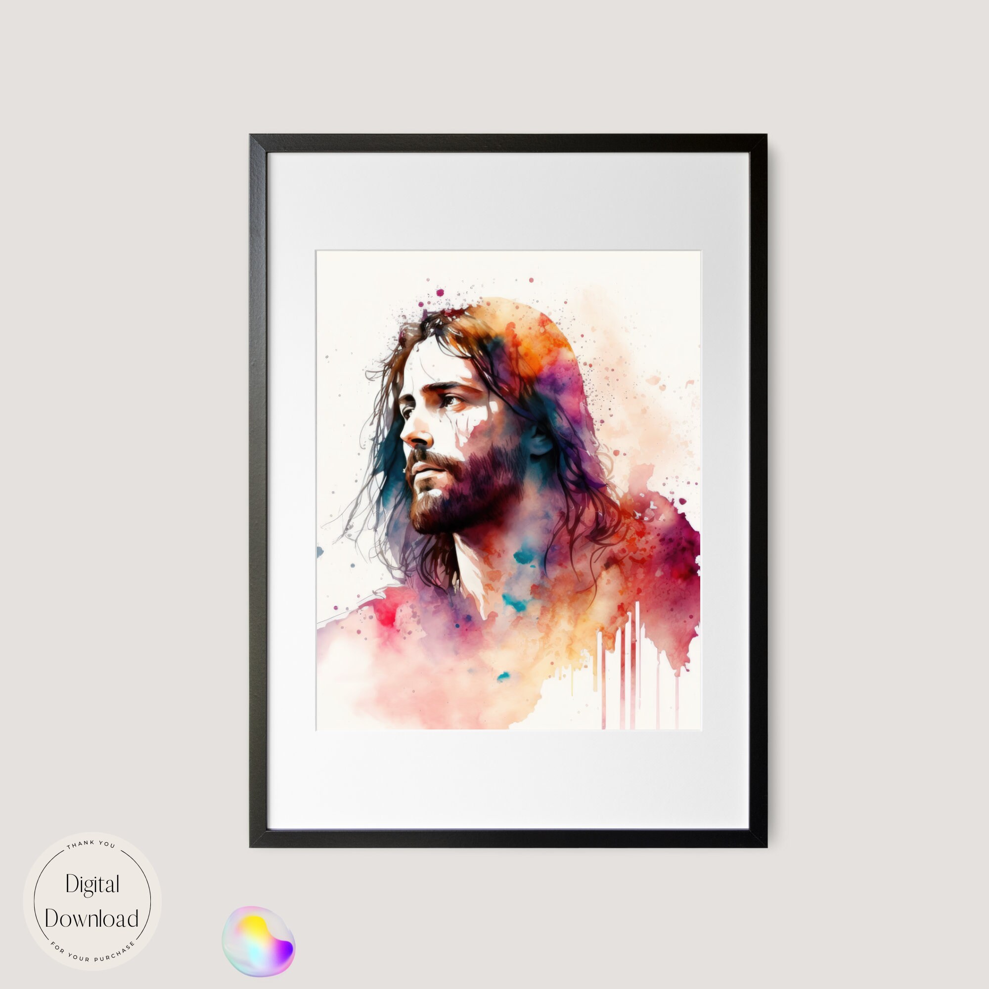 Jesus Christ Religious Printable Art 69 Instant Download - Etsy