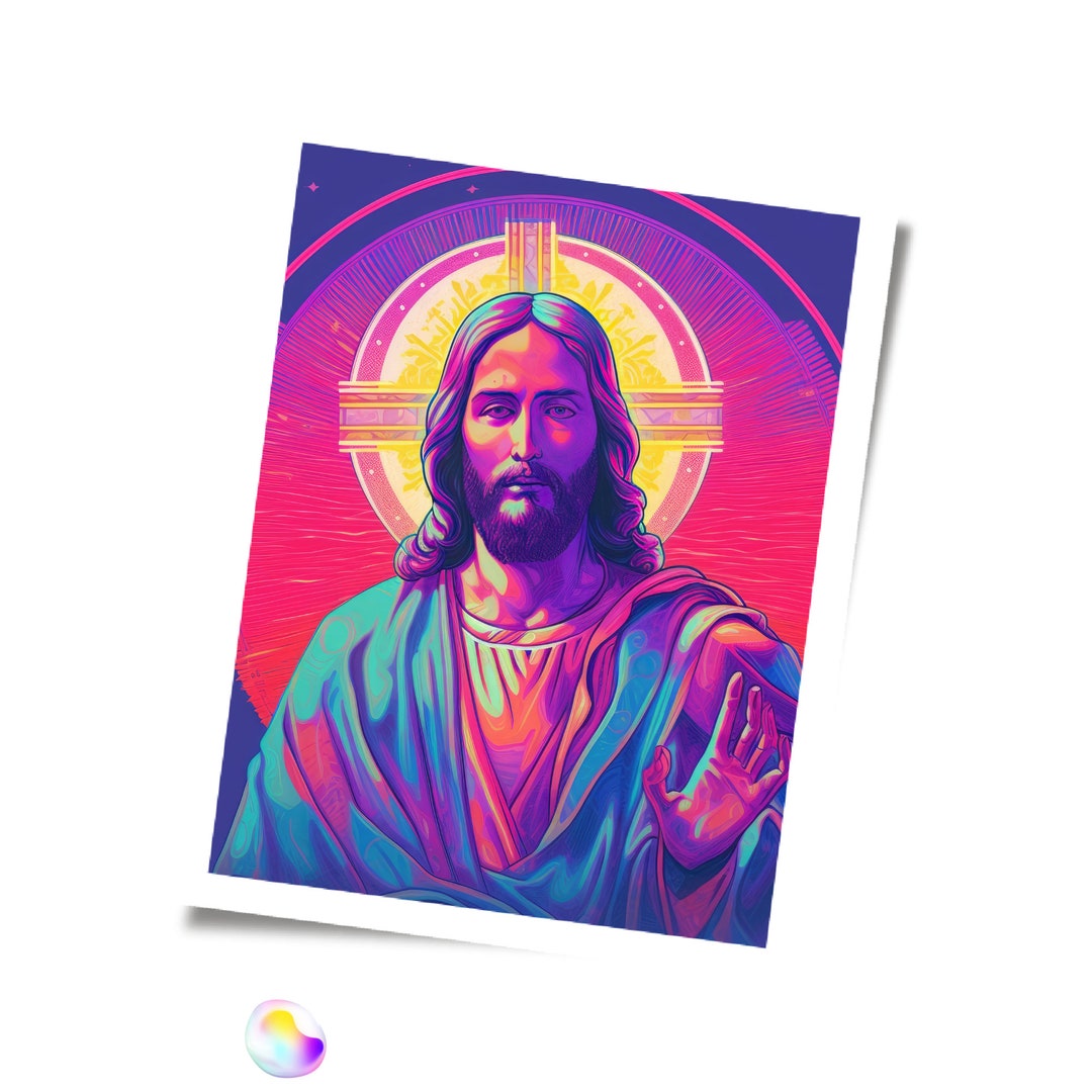 Jesus Christ Standard Postcard 4x6 - Etsy