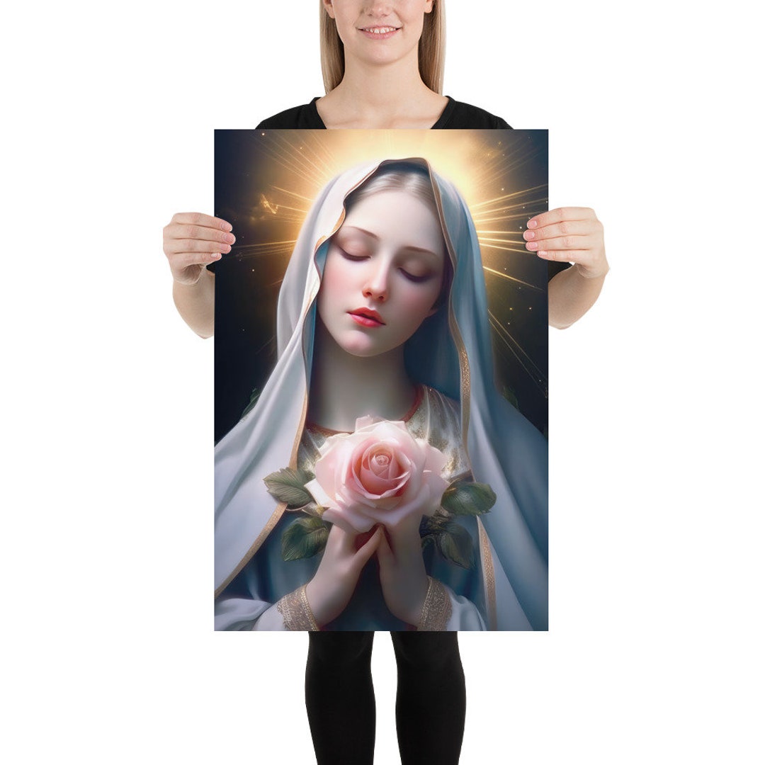 Art Poster | Immaculate Christmas: Nativity Blessings Print ...