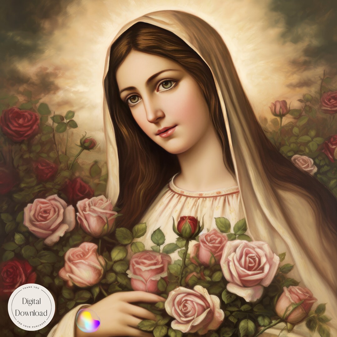Miracle of Mary Printable Images | Divine Mother Mary Graceful Prints ...