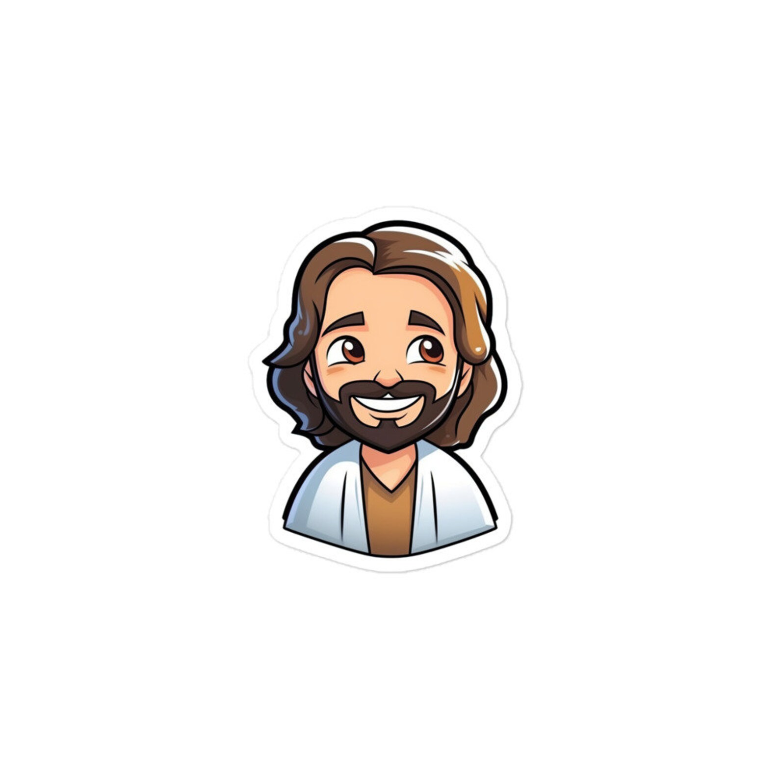 Resurrected Jesus Christ Sticker for Easter Celebrations Cute Jesus ...