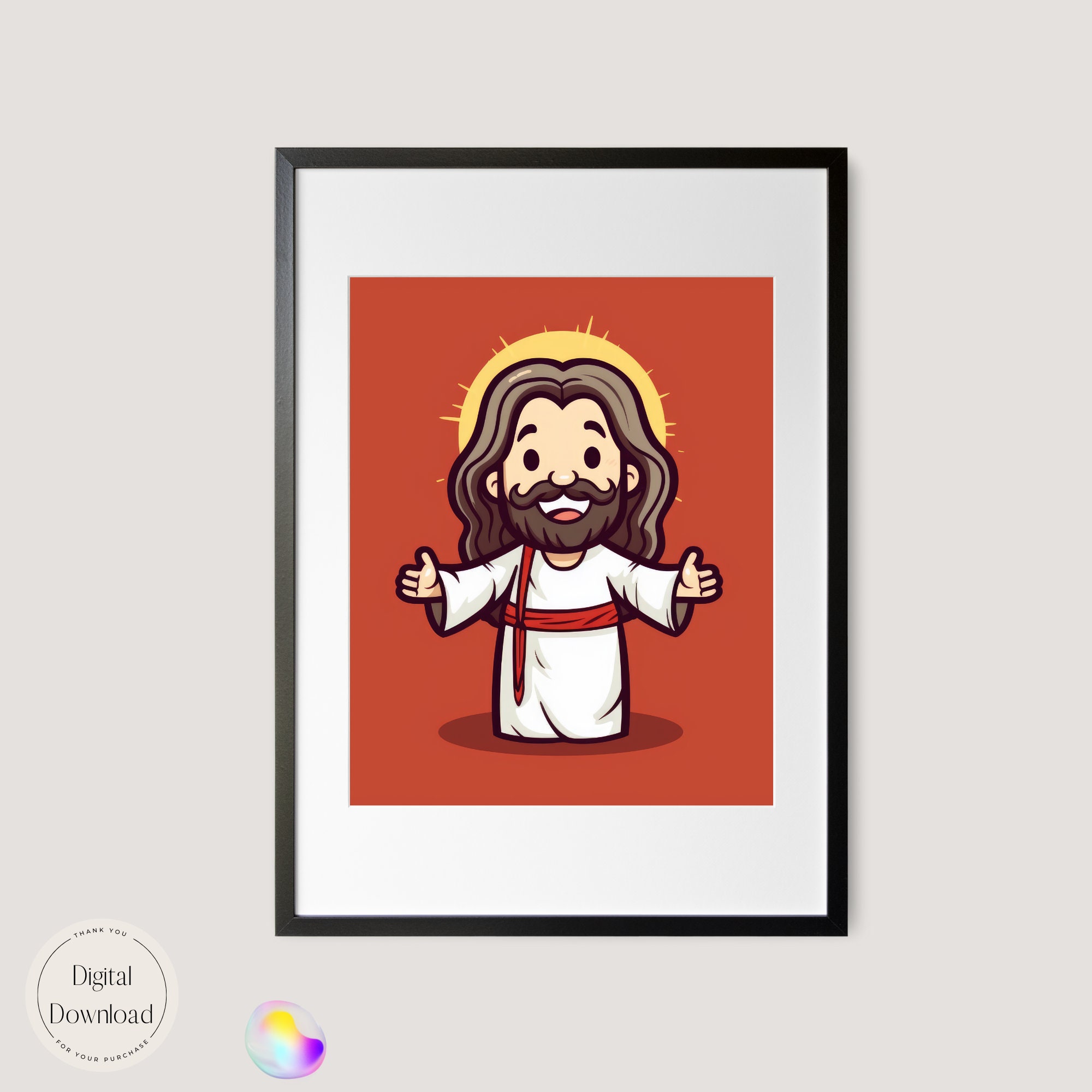 Jesus Christ Religious Printable Art 112 | Instant Download | - Etsy