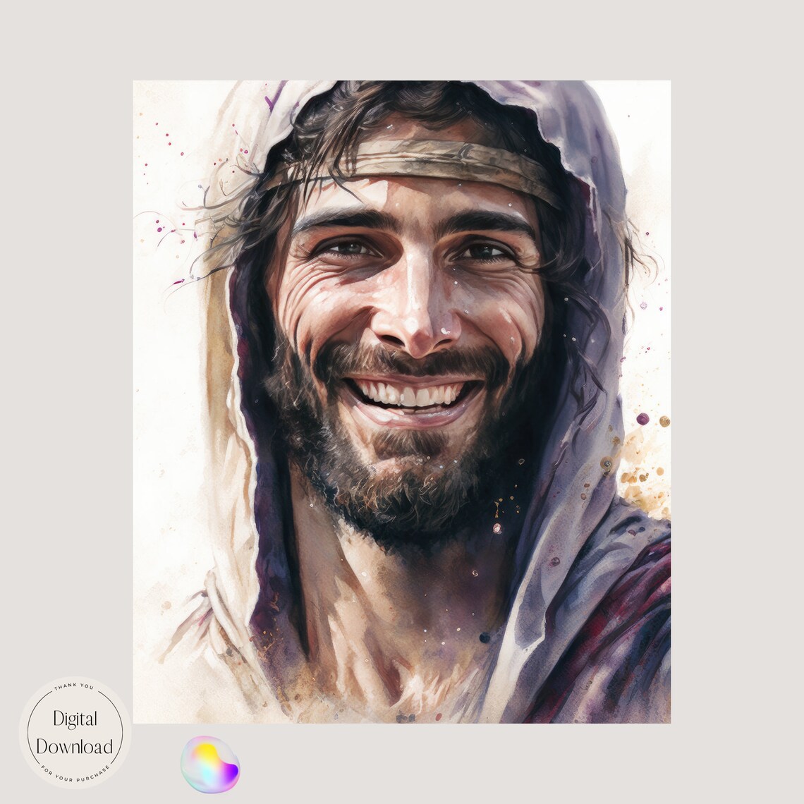 Jesus Christ Religious Printable Art 140 Instant Download - Etsy