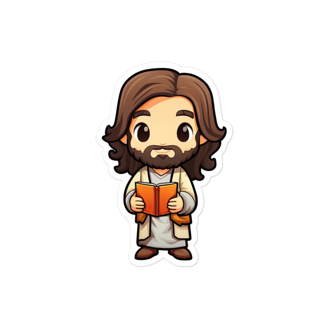 Divine Presence of Jesus Christ Vinyl Sticker for Faithful Displays ...