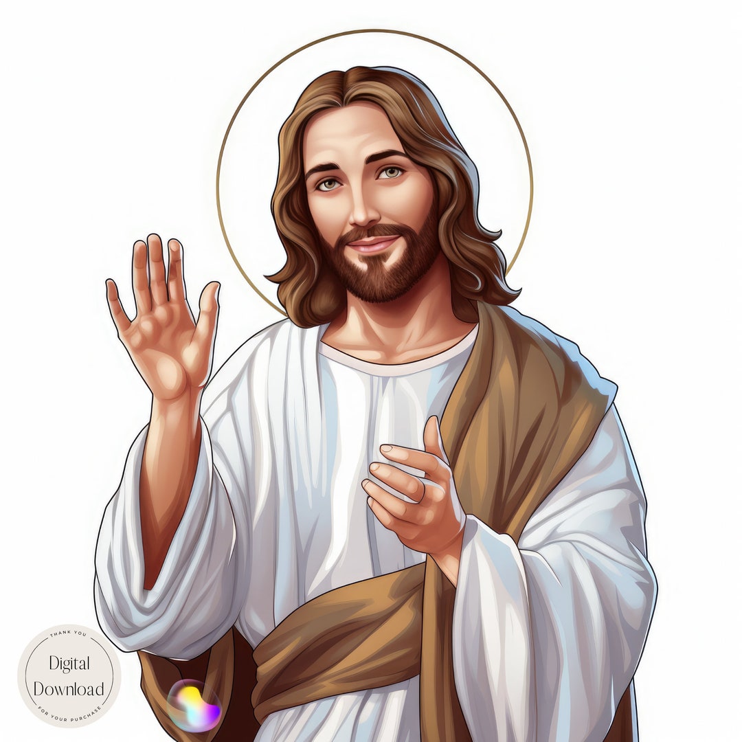 Jesus Christ Religious Printable Art 1 | Instant Download | Gospel ...