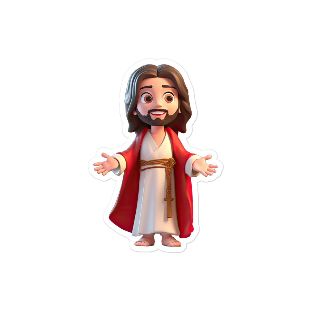 Jesus Christ, the Light of the World Sticker for Sacred Events Cute ...