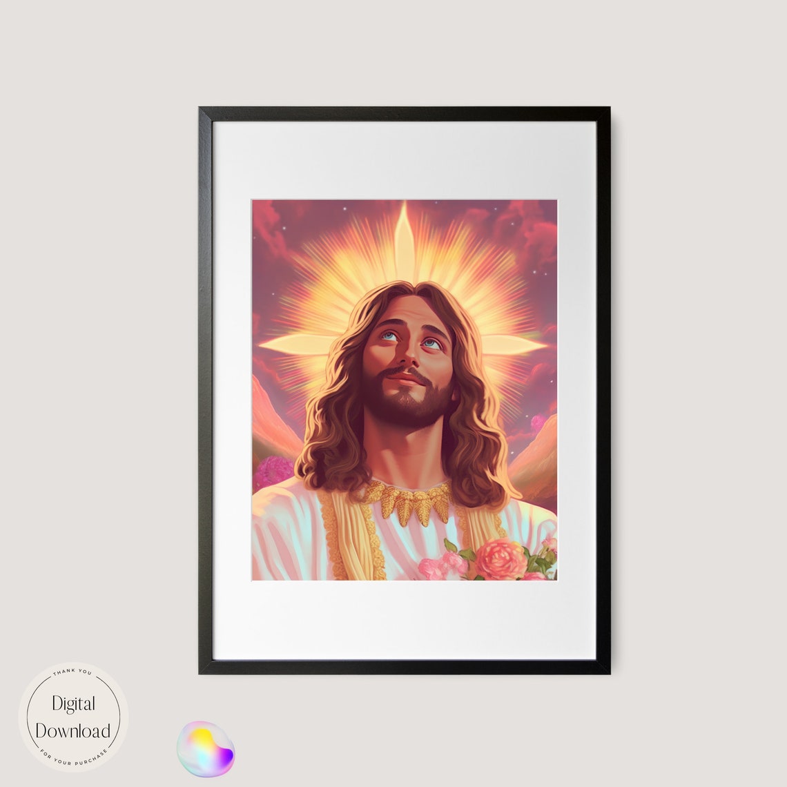 Jesus Christ Religious Printable Art 88 | Instant Download | Faithful ...