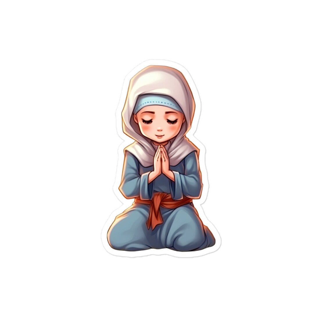 Marian Devotion Vinyl Sticker for Prayer Spaces Kiss-cut & Bubble-free ...