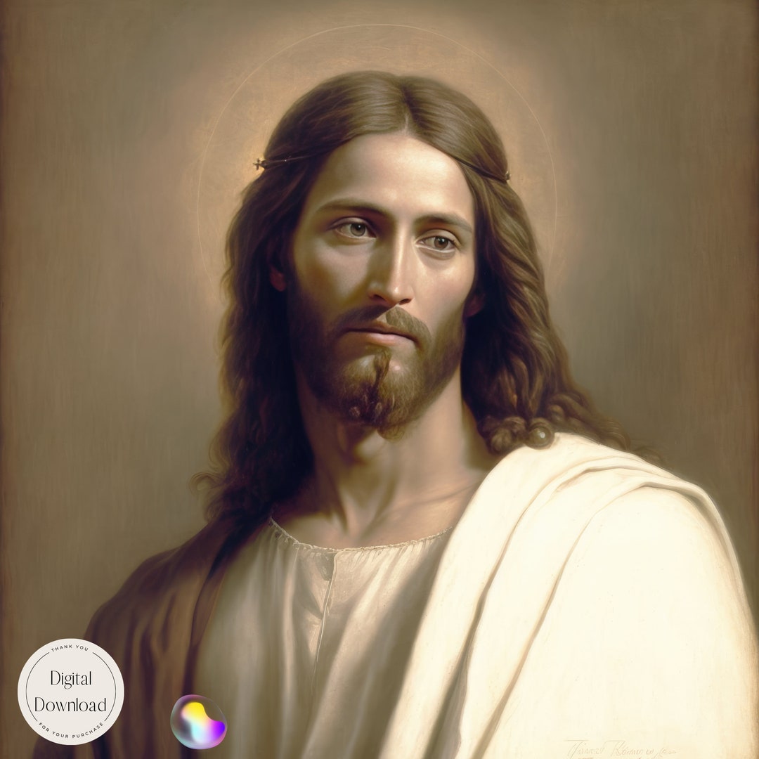 Jesus Christ Religious Printable Art 187 | Instant Download | Spiritual ...