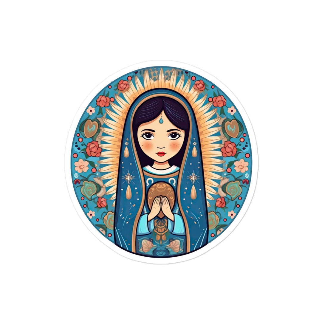 Immaculate Heart of Mary Sticker Kiss-cut & Bubble-free Stickers - Etsy
