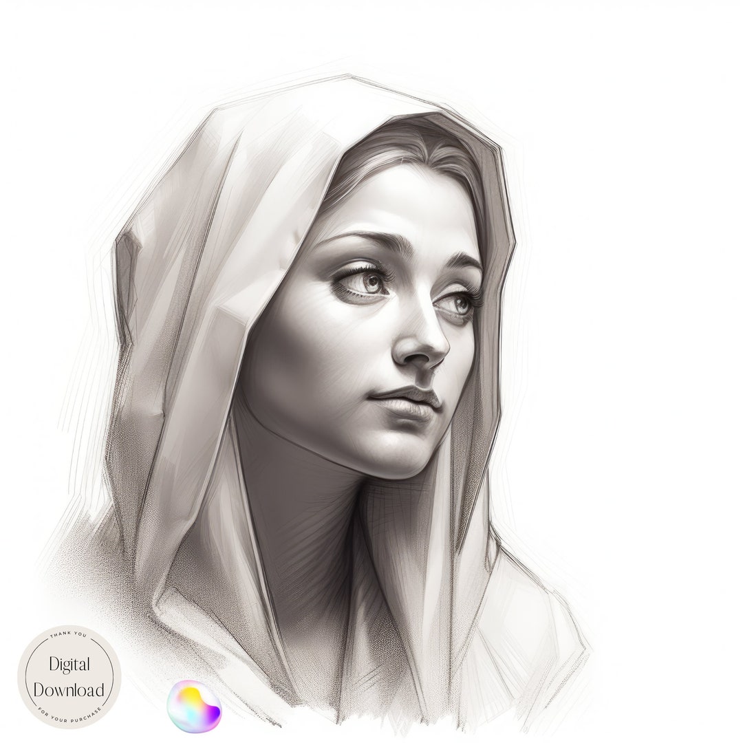 Marian Devotion Wall Art Printables | Mother Mary Religious Printable ...
