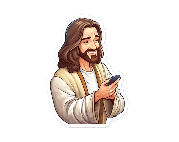 Heavenly Light of Jesus Christ Decal for Sacred Decor | Cute Jesus ...