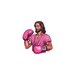 Pink Jesus, Boxing Jesus Sticker | Kiss-cut & Bubble-free Premium ...