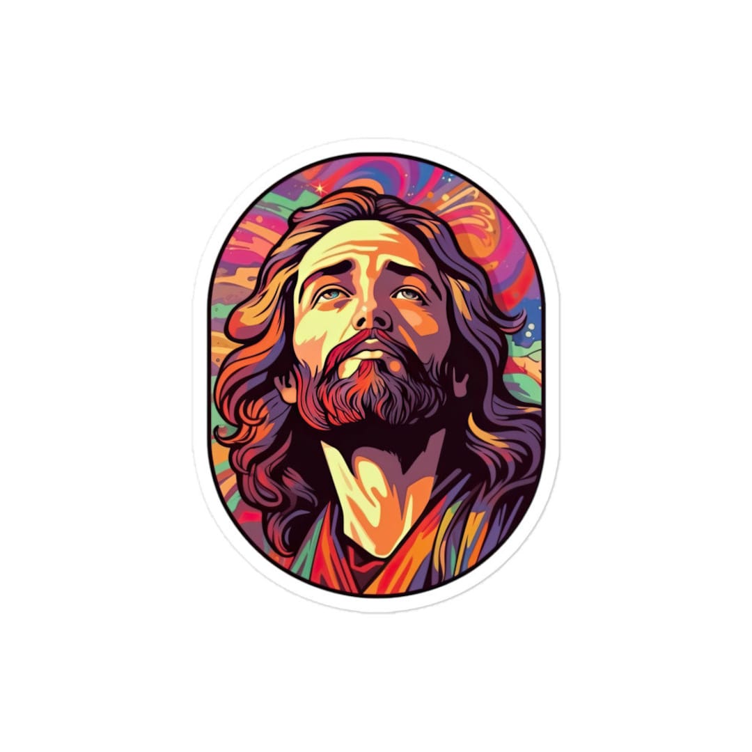 Jesus Christ Sticker | Kiss-cut & Bubble-free Premium Stickers - Etsy