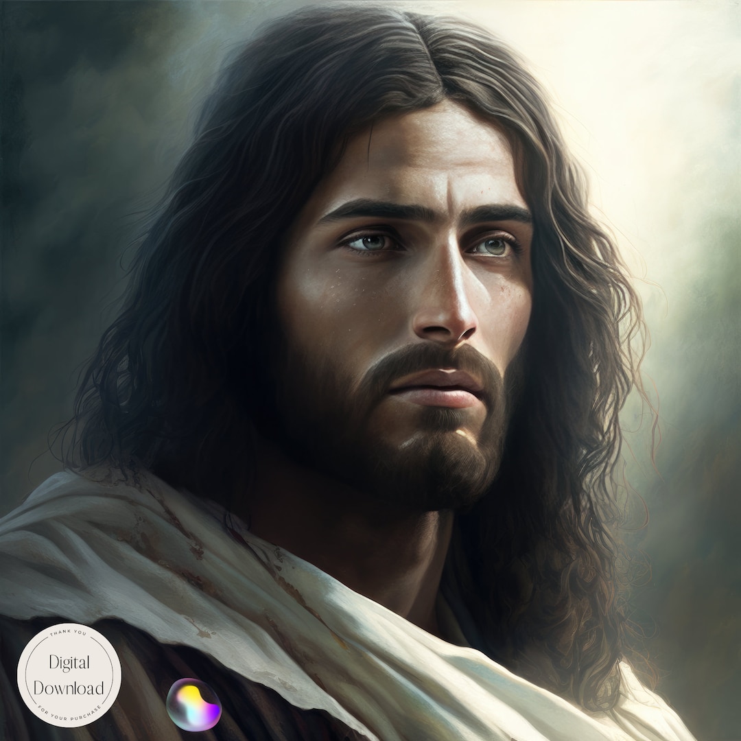 Jesus Christ Religious Printable Art 90 | Instant Download | Savior's ...