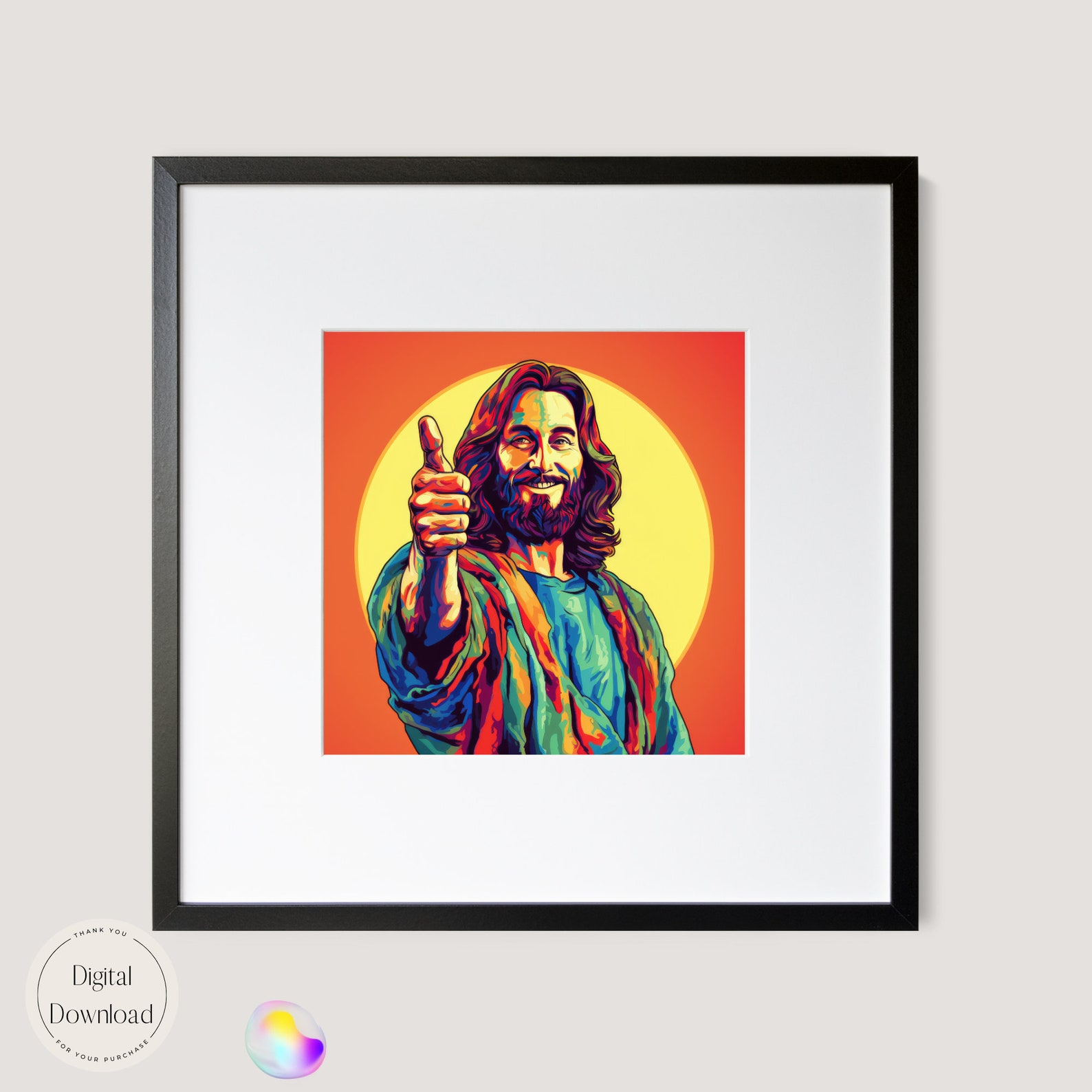 Jesus Christ Religious Printable Art 131 | Instant Download | Divine ...
