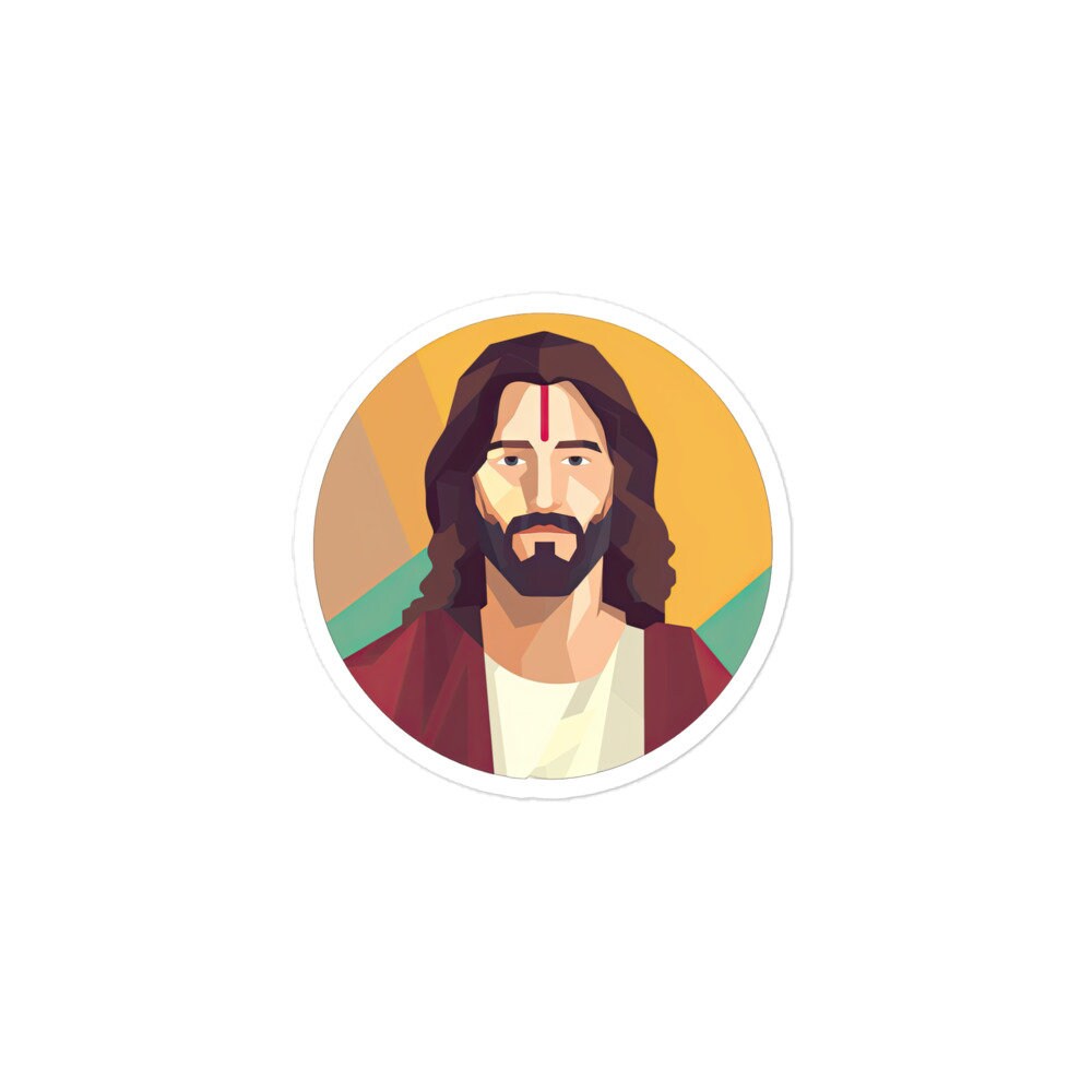 Messiah Jesus Christ Sticker for Prayer Journals Cute Jesus Sticker ...