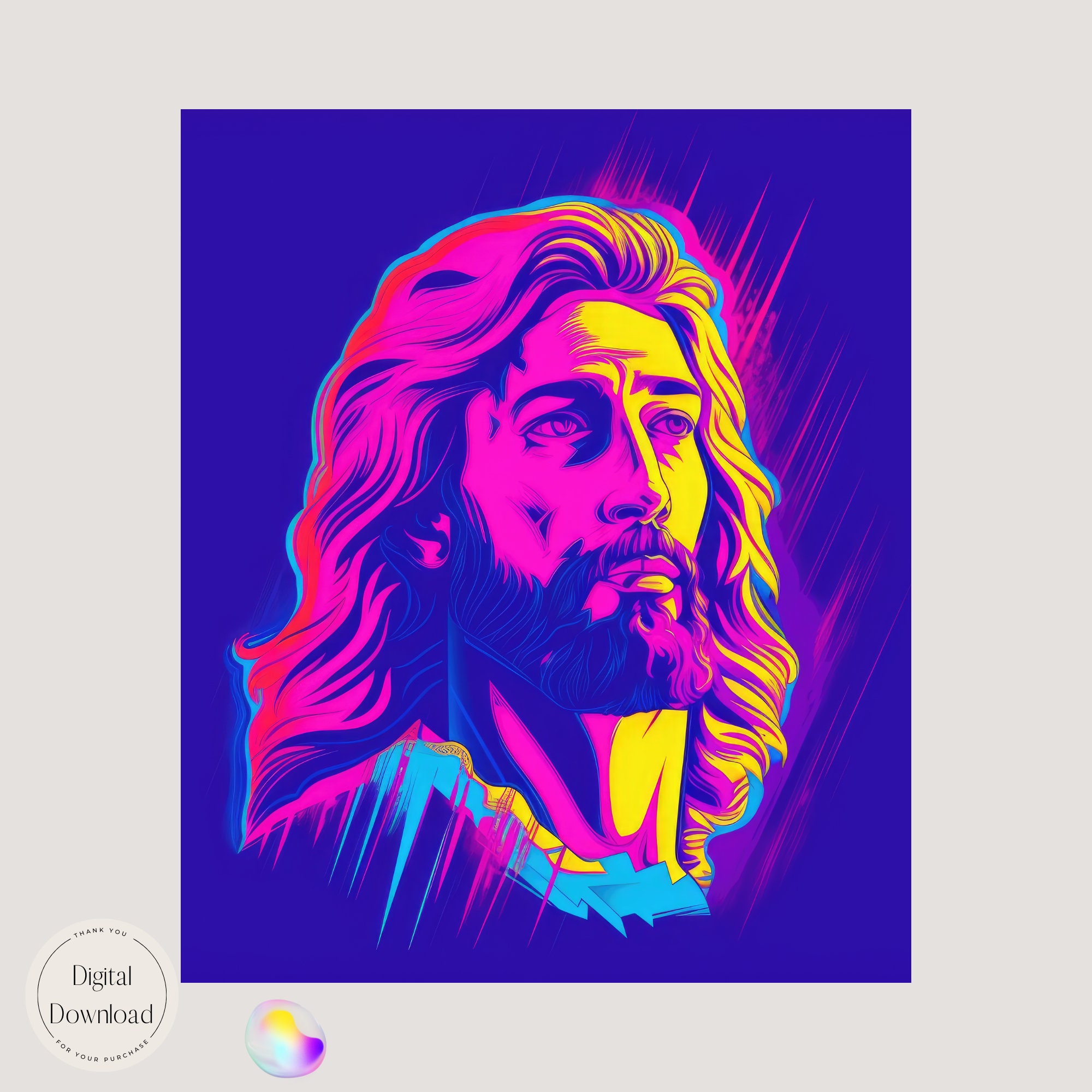 Jesus Christ Religious Printable Art 151 Instant Download - Etsy