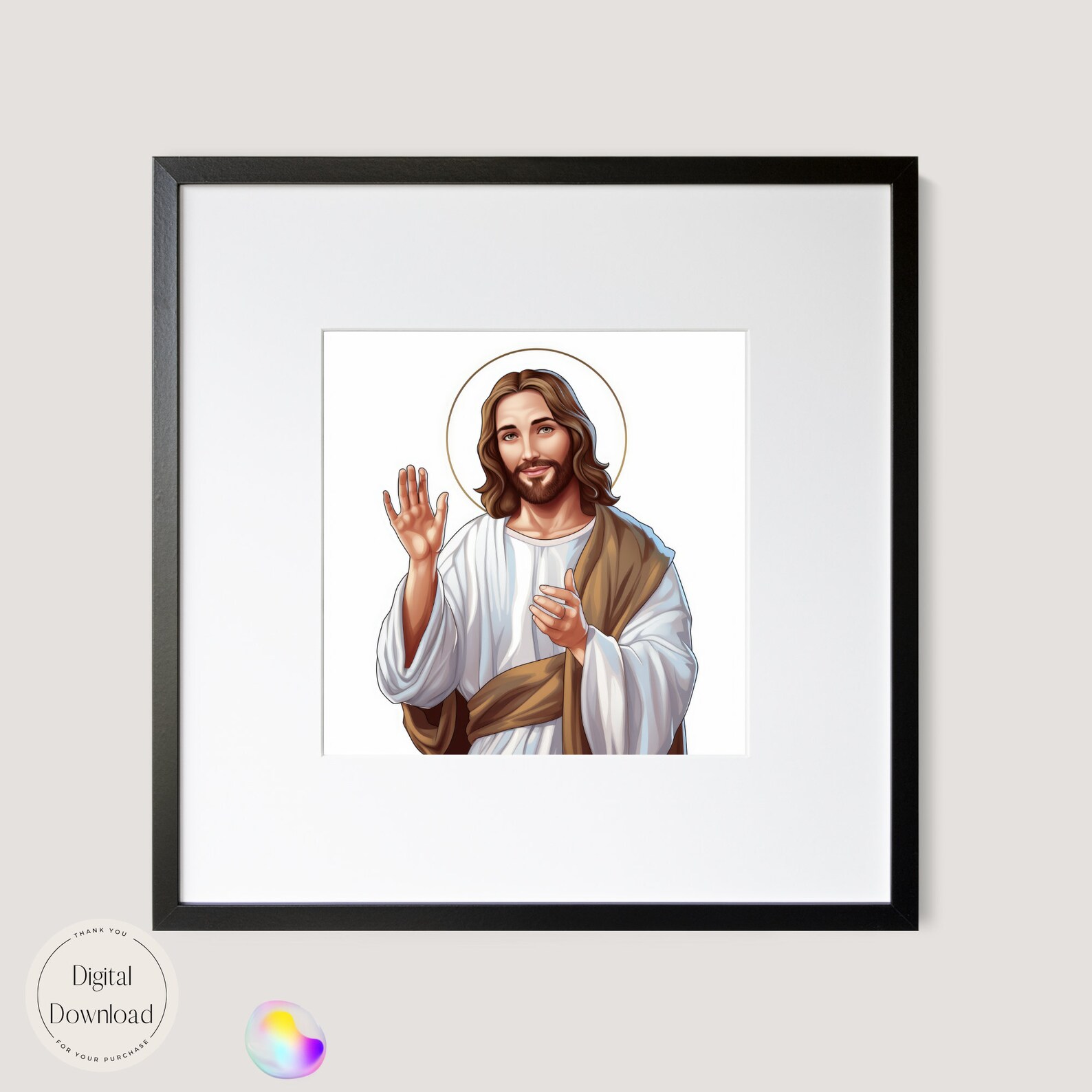 Jesus Christ Religious Printable Art 1 | Instant Download | Gospel ...