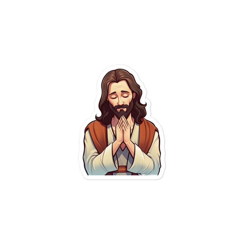 Divine Grace of Jesus Christ Sticker for Christian Devotion | Cute ...