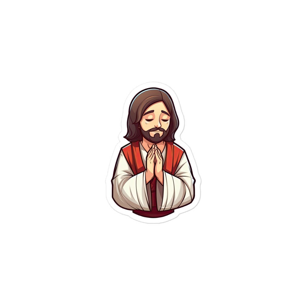 Heavenly Light of Jesus Christ Decal for Sacred Decor Cute Jesus ...