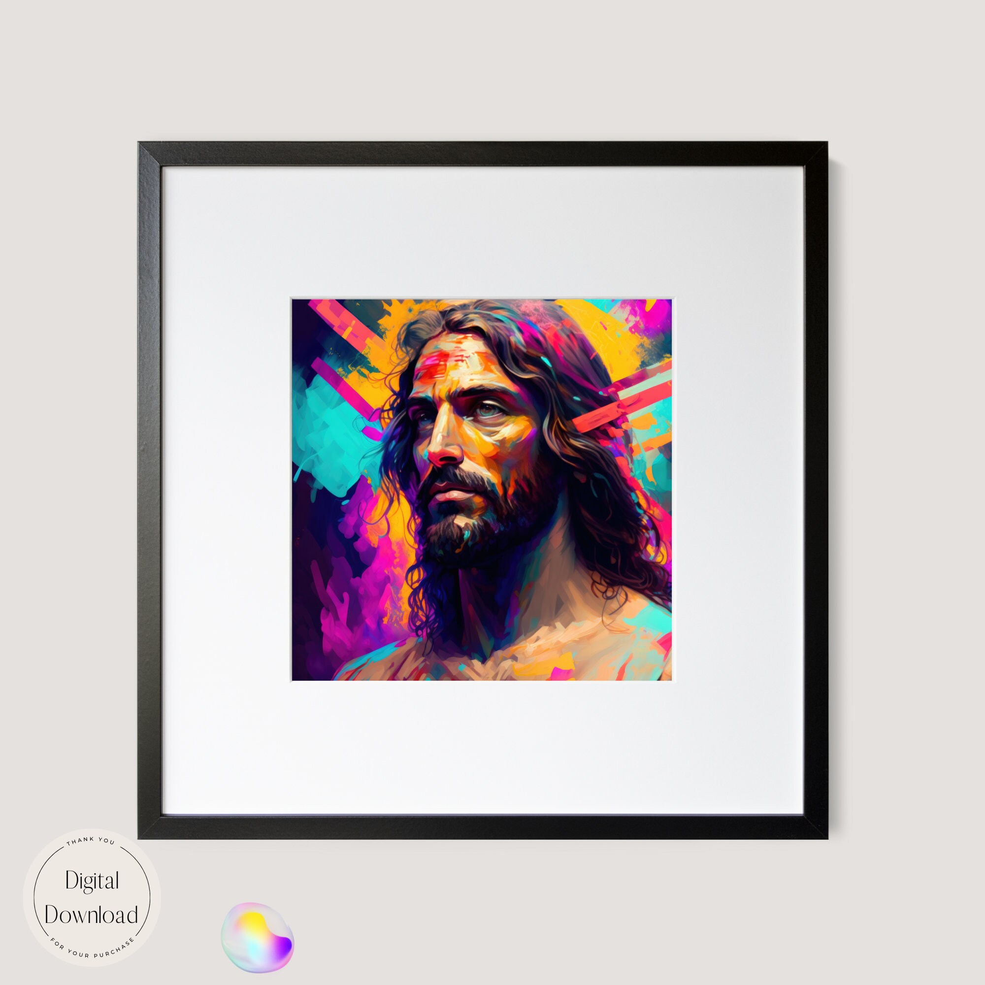 Jesus Christ Religious Printable Art 297 Instant Download - Etsy
