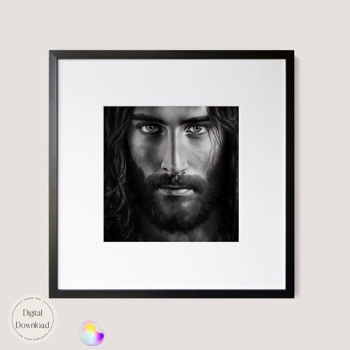 Jesus Christ Religious Printable Art 120 | Instant Download | Divine ...