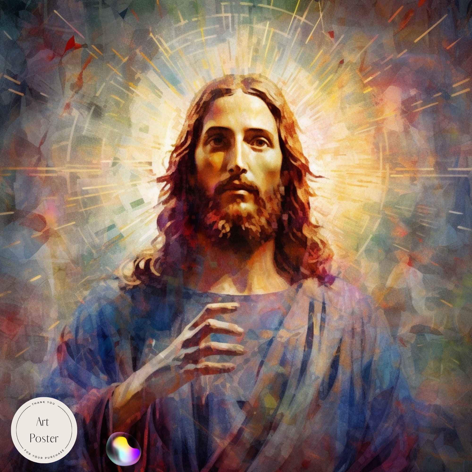 Sacred Symbols: Names of Christ Poster Bring Spiritual Enlightenment to ...