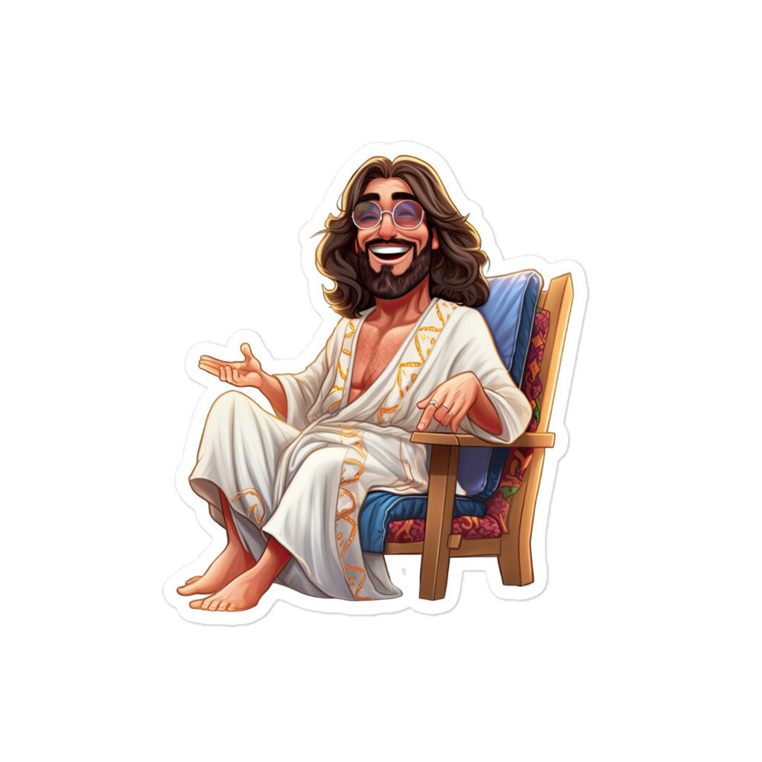 Savior Jesus Christ Decal for Religious Art Projects | Cute Jesus ...