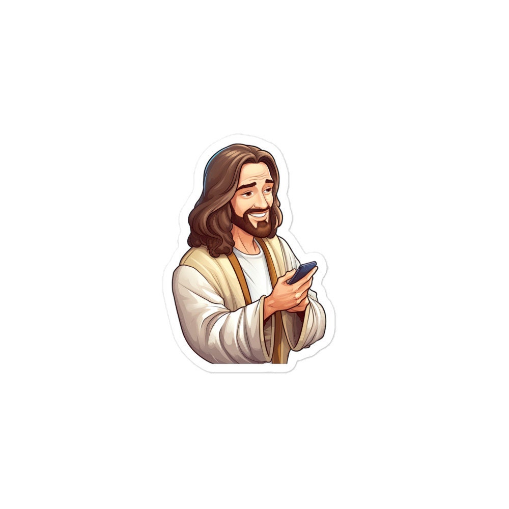 Heavenly Light of Jesus Christ Decal for Sacred Decor | Cute Jesus ...